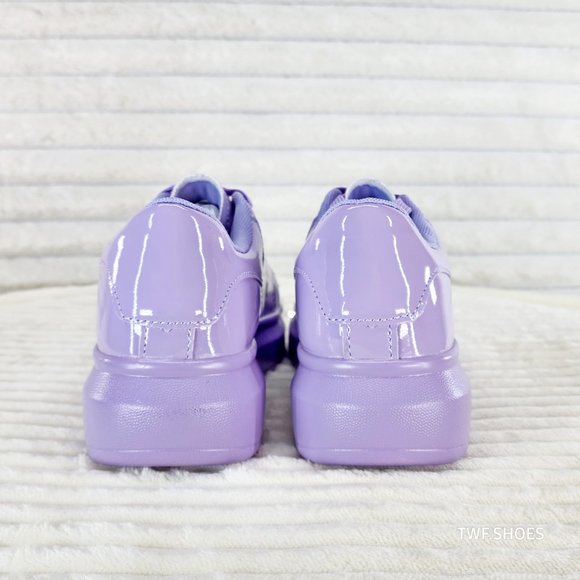 Berness | Shoes | Shiny Patent Cush Baby Lilac Purple Comfy Fashion ...